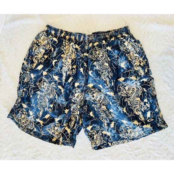 Gotcha | Shorts | Gotcha Mens L Shorts Lined Swim Trunks Blue Tan ...